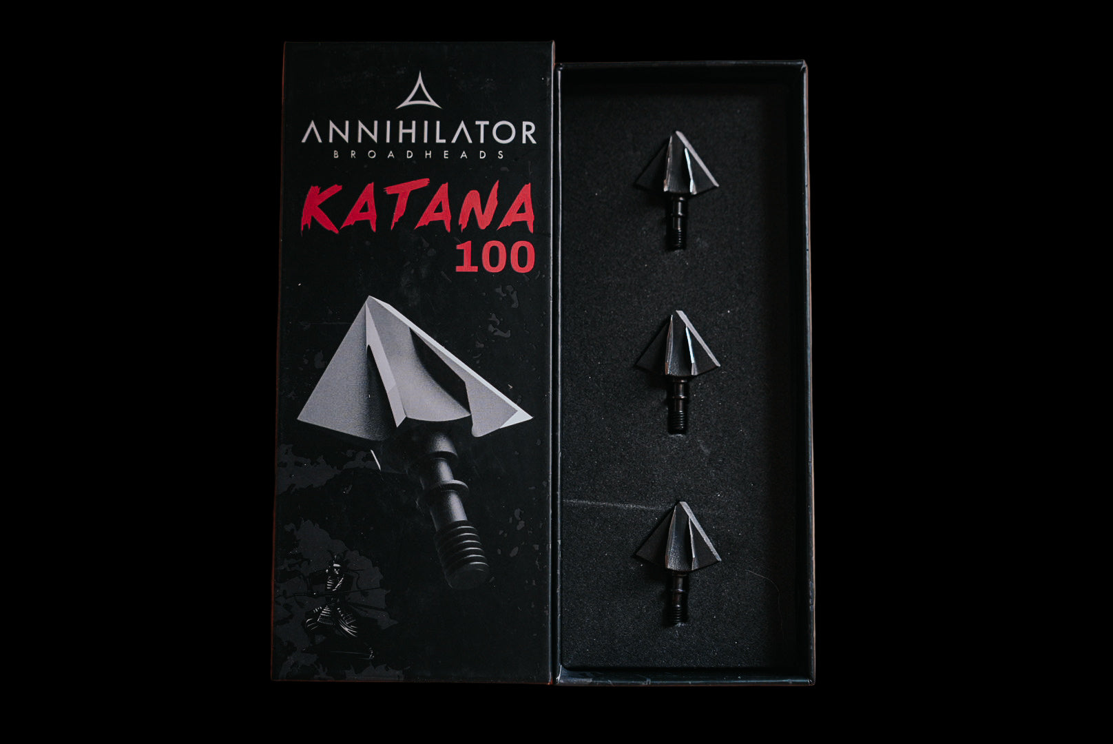Katana 100 Grain Broadhead – Elite 2-Blade Fixed Broadhead ...